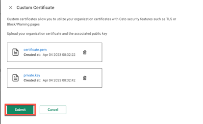 Securing Traffic with TLS Inspection Using Private Certificates – Cato ...