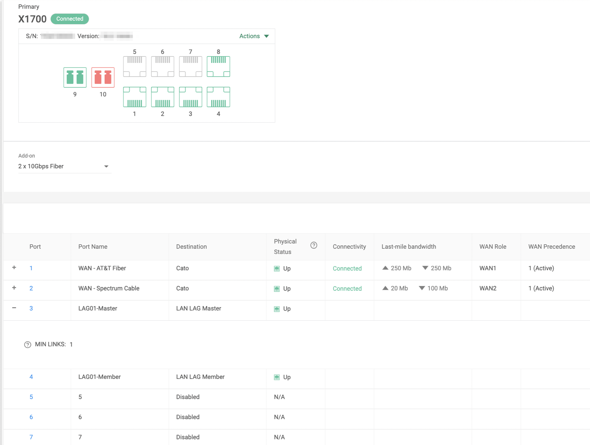 Configuring Link Aggregation for a Socket – Cato Learning Center