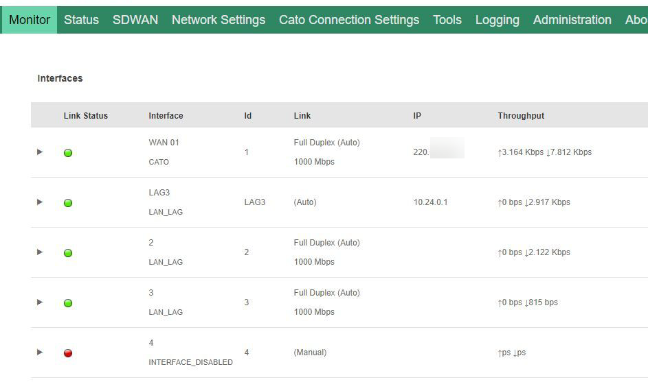 Configuring Link Aggregation for a Socket – Cato Learning Center