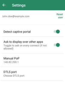 Getting Started with the Android Client – Cato Learning Center