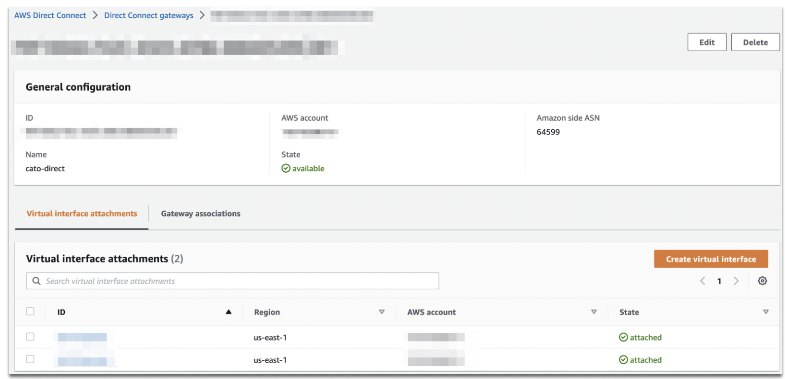 Cloud Interconnect for AWS Public Cloud – Cato Learning Center