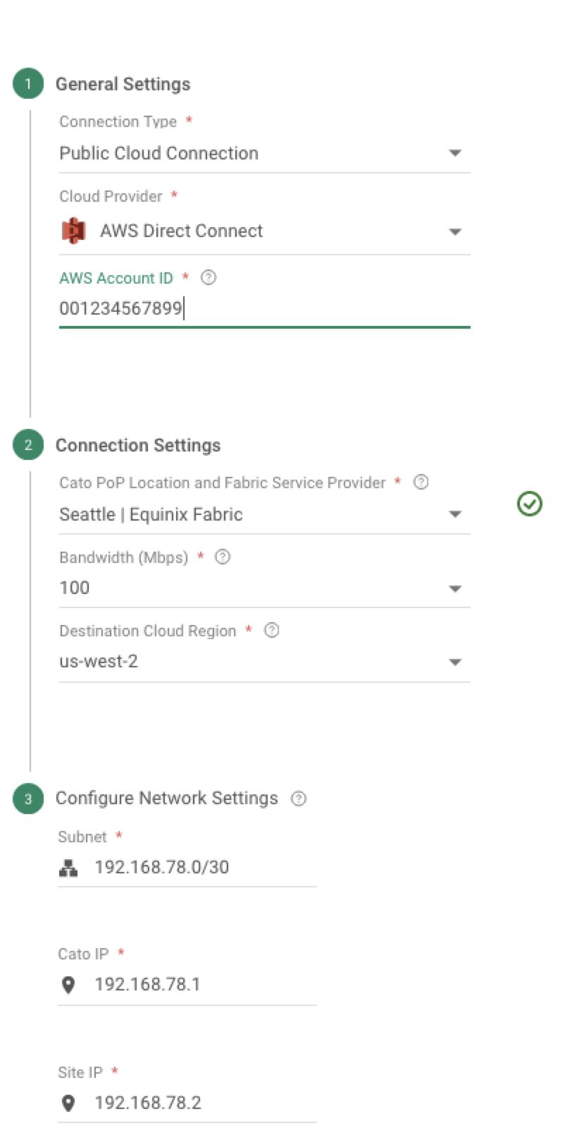 Cloud Interconnect for AWS Public Cloud – Cato Learning Center