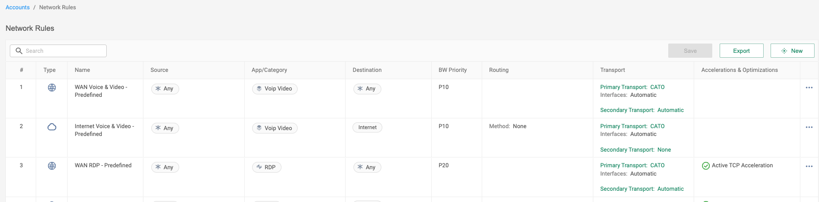 Configuring Network Rules – Cato Learning Center