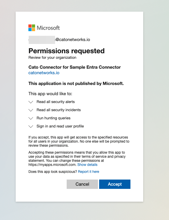 Configuring the Microsoft Entra ID Protection Connector for Sign-In ...