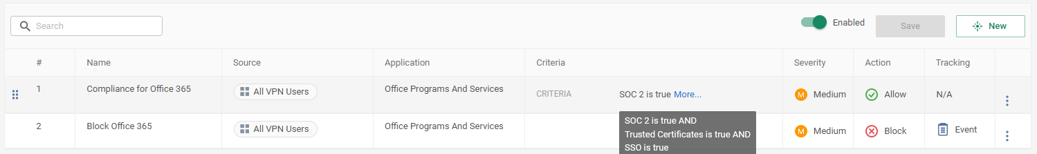 Managing the Application Control Policy – Cato Learning Center