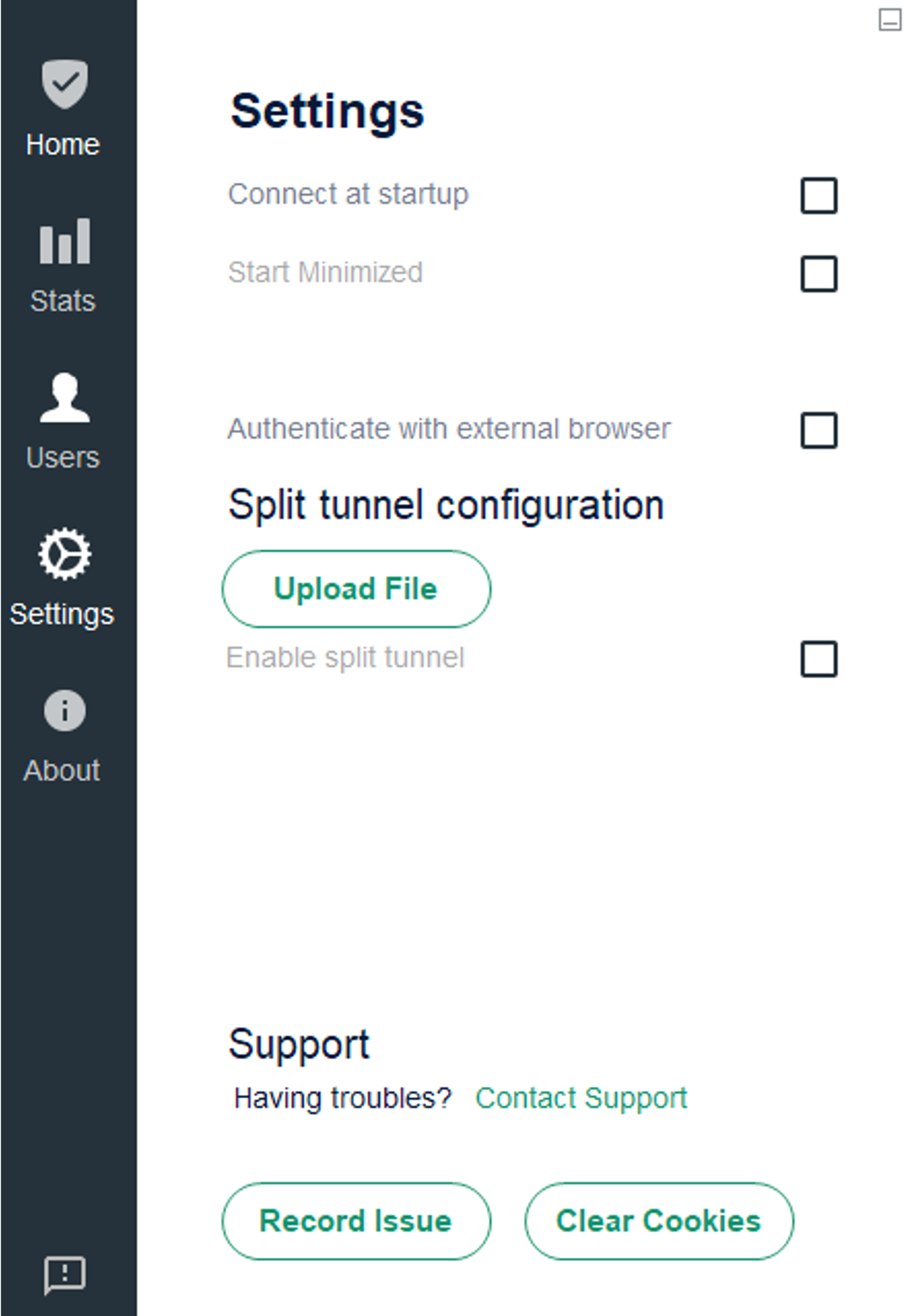 Collecting Client Logs – Cato Learning Center