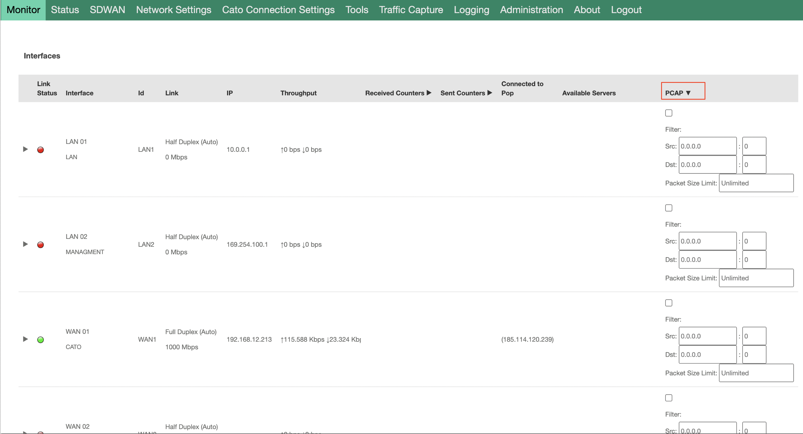 How to Capture Traffic on a Socket – Cato Learning Center