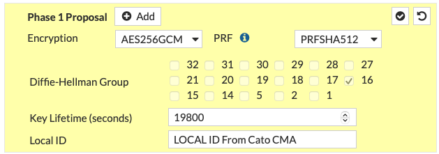 Cato Cloud to FortiGate via HA IPSec Tunnels – Cato Learning Center