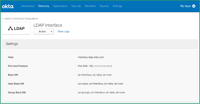 Configurando Servicios de Directorio con Okta LDAP – Base de Conocimientos