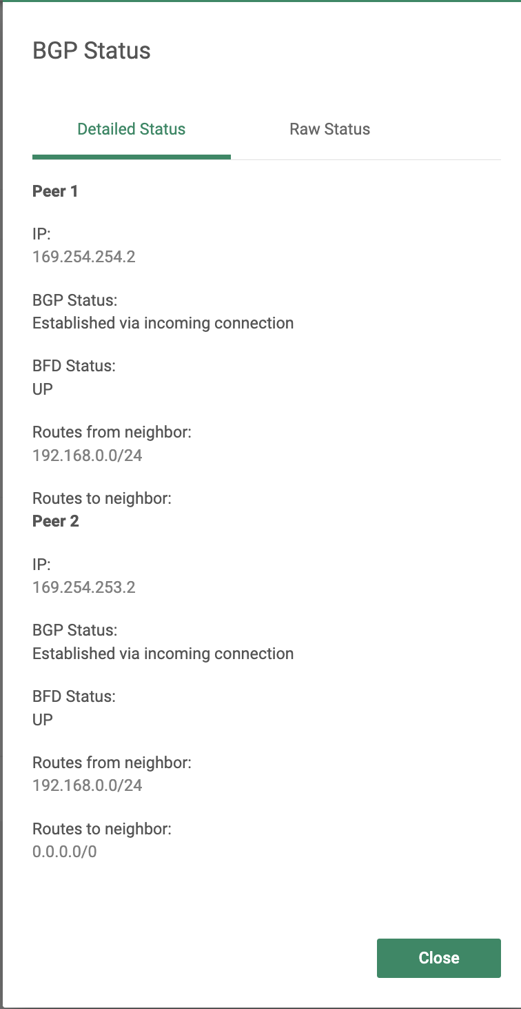 Configuration de BFD pour les voisins BGP – Base de connaissances