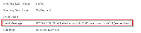 Dépannage de la synchronisation et de l'approvisionnement LDAP – Base de connaissances