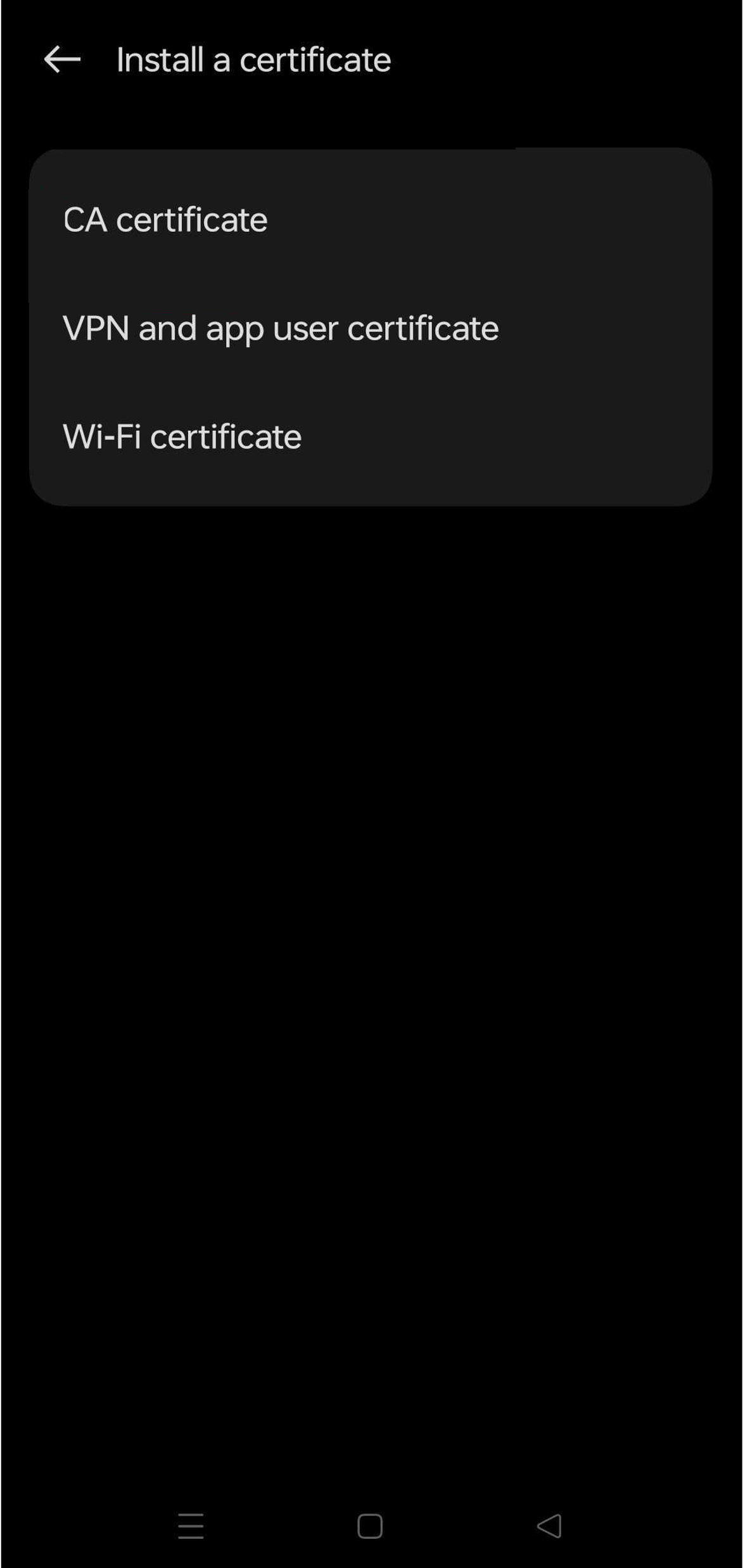 Instalando o Certificado Cato em Dispositivos Android – Base de Conhecimento