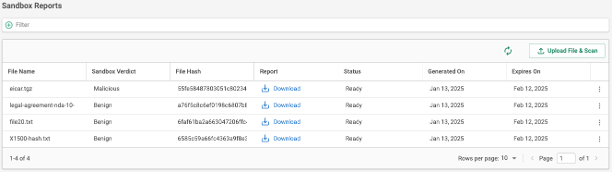 Comprender el informe de análisis del Sandbox – Base de Conocimientos