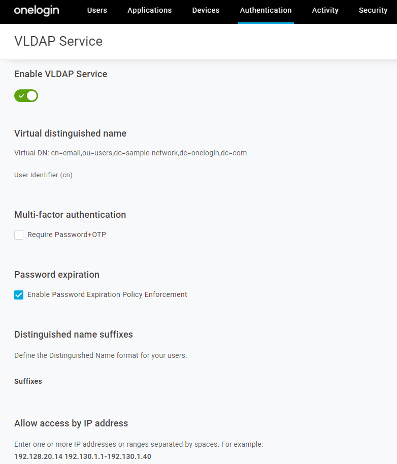 Configurando sincronización LDAP y SSO con OneLogin – Base de Conocimientos