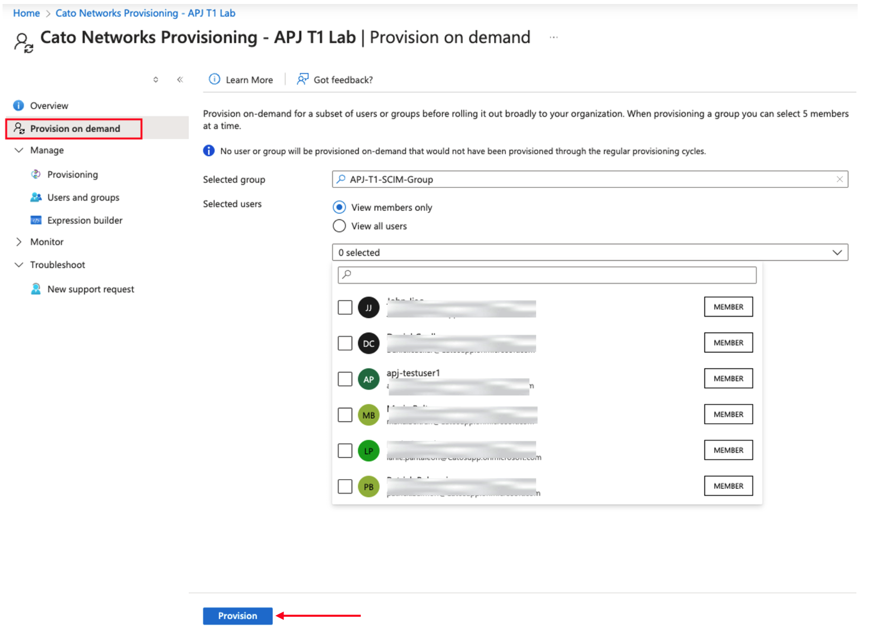 SCIM Sync and Provisioning Troubleshooting – Cato Learning Center
