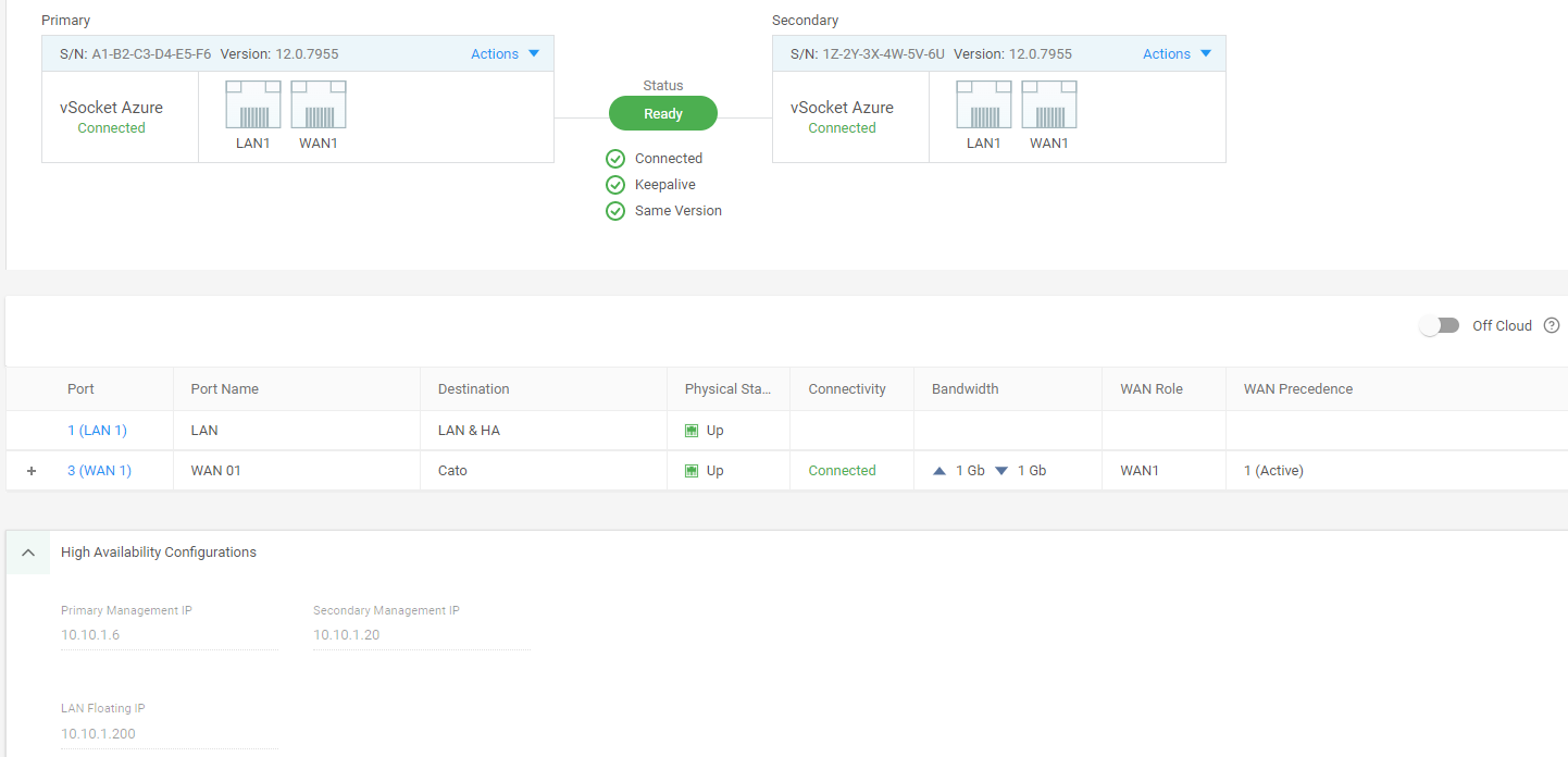 Azure vSockets の HA 設定 – ナレッジベース