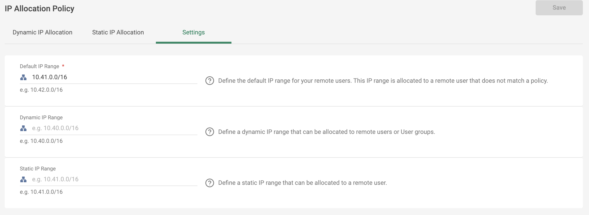 IP Allocation Policy for Remote Users – Cato Learning Center