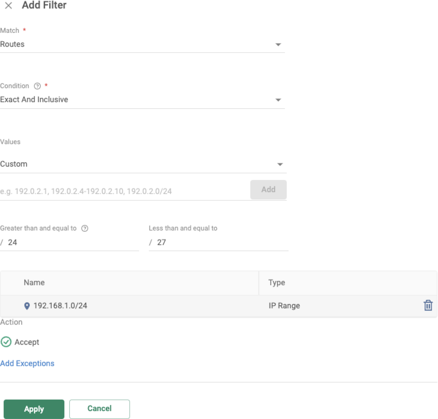Working with BGP Filtering – Cato Learning Center