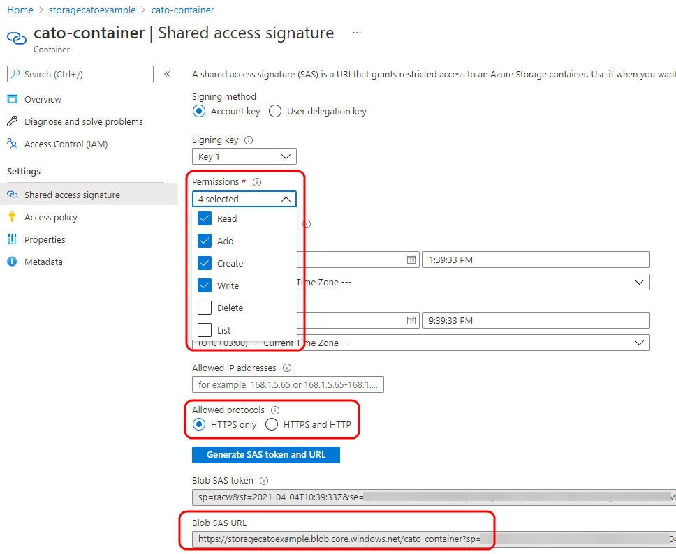 Copying the Azure vSocket VHD Image with SAS – Cato Learning Center