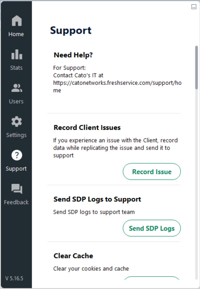 Recording Issues Using the Cato Client – Cato Learning Center