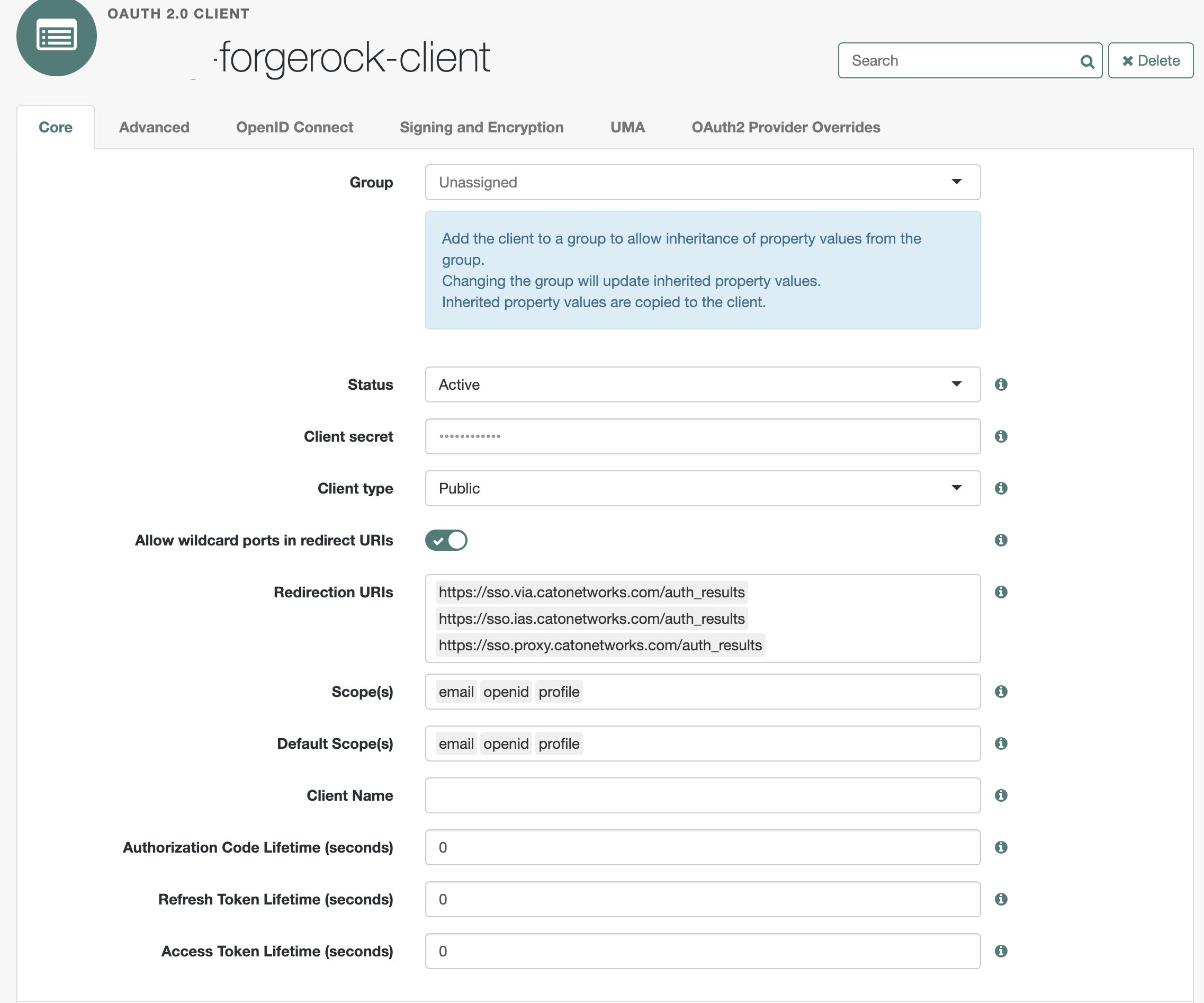 配置 Keycloak SSO – 知识库