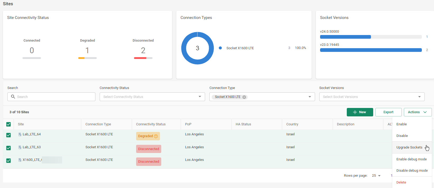 Manually Upgrading a Socket – Cato Learning Center