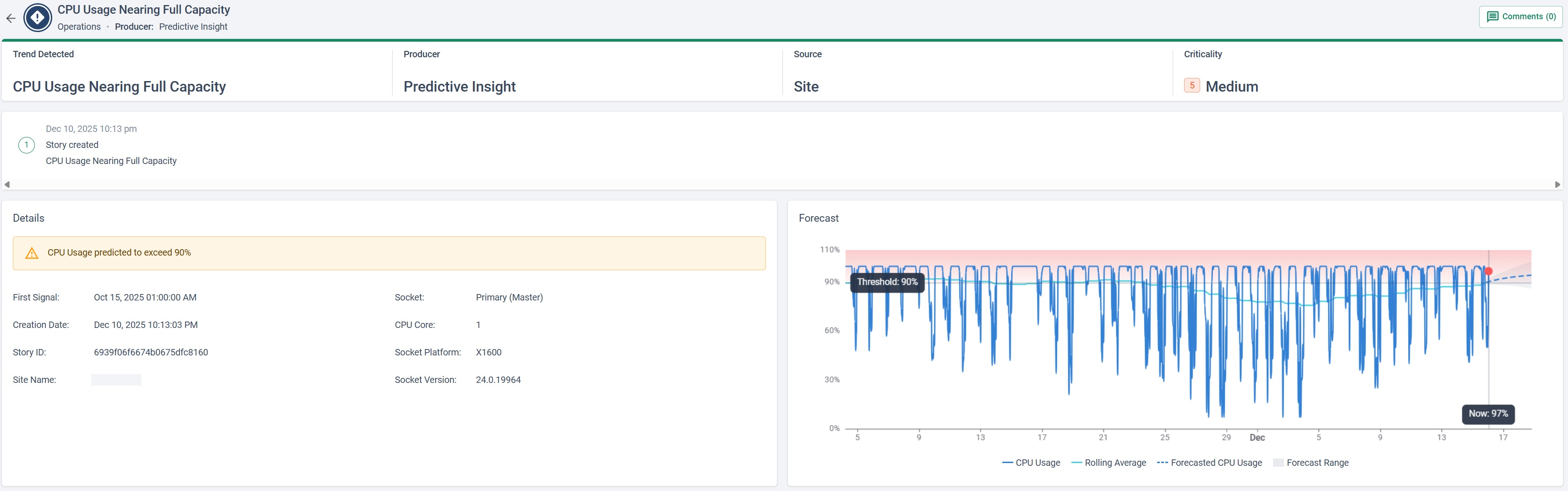 XOps Network Playbook - CPU Usage Nearing Full Capacity – Cato Learning ...