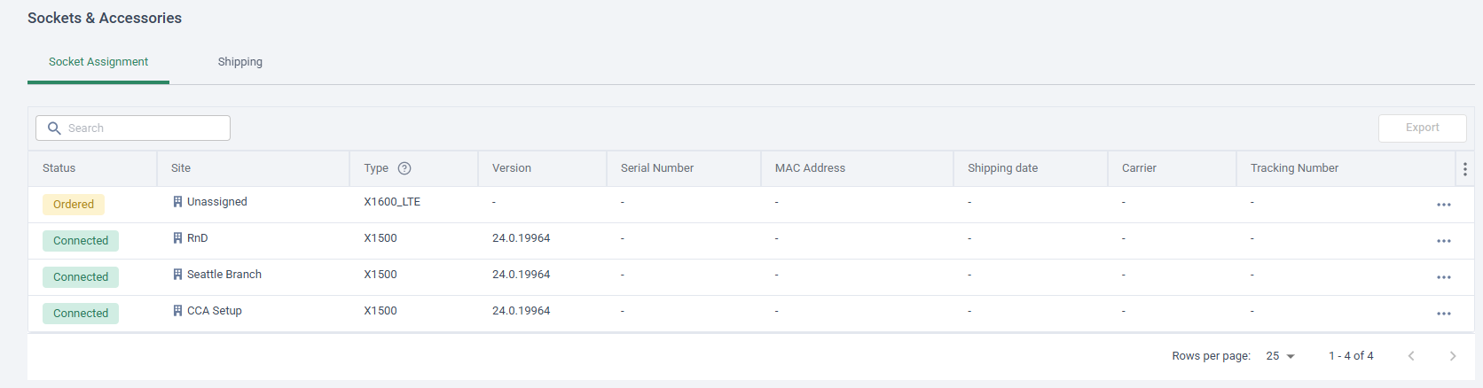Using the Socket Assignment Page – 지식 기반