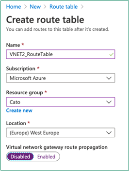 How to Use a vSocket in Azure Multiple VNets Environment – Cato Learning Center