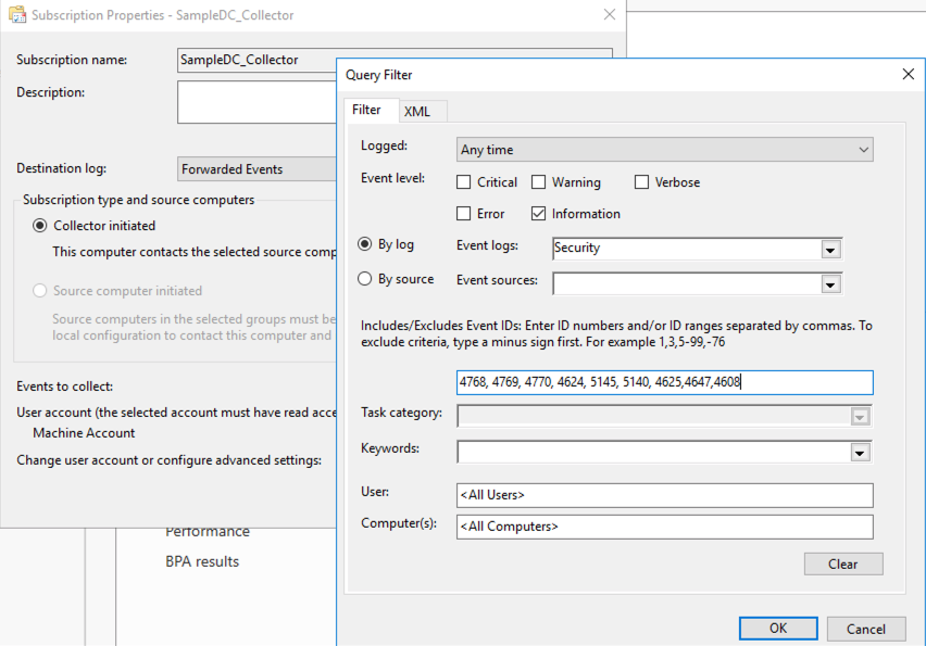 How to Configure Windows Event Forwarding for User Awareness? – Cato Learning Center