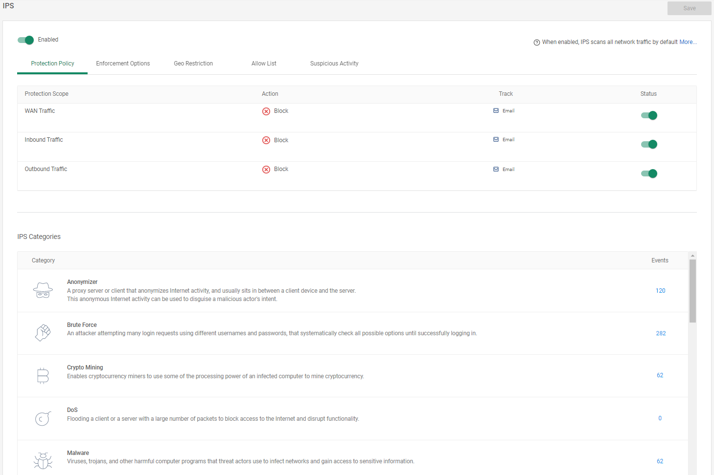 Configuring the IPS Policy – Cato Learning Center