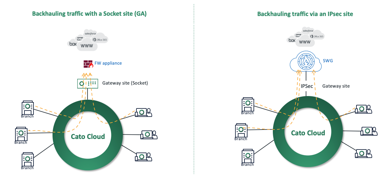 Configuring Internet Traffic Backhauling – Cato Learning Center